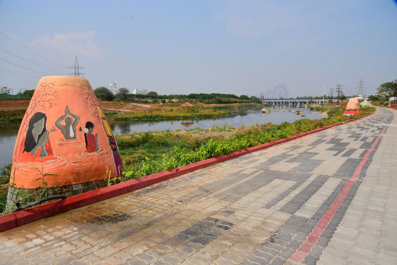 నాడు కంపు.. నేడు ఇంపు : మూసీ అందం చూశారా-Namasthe Telangana