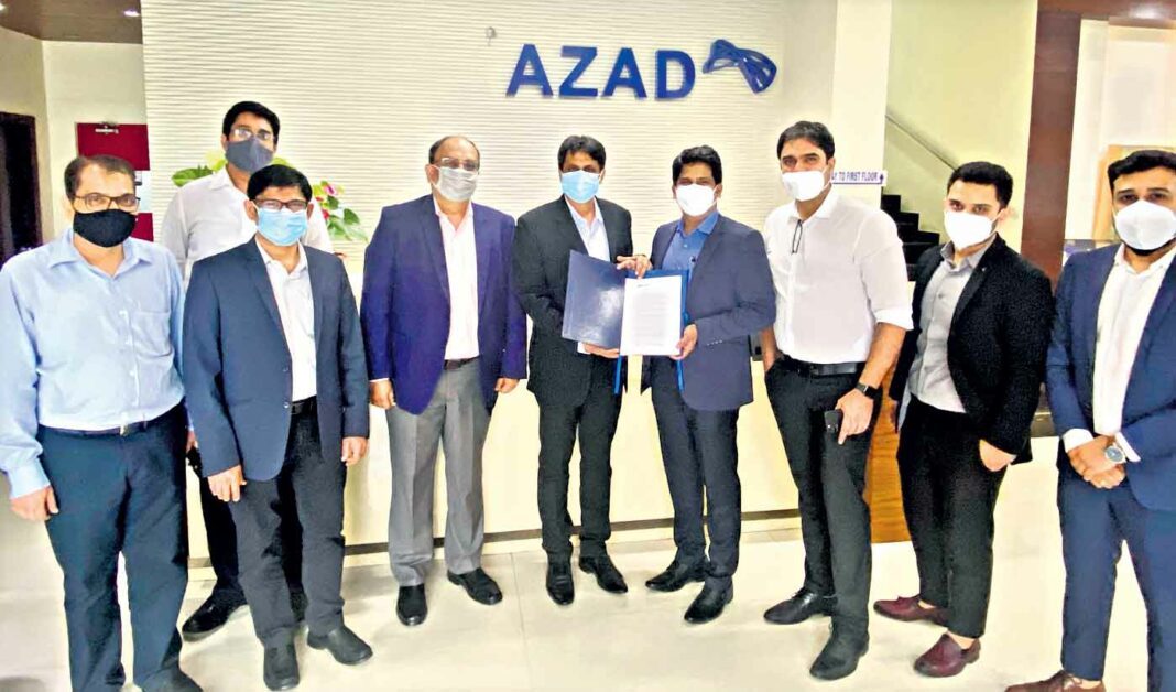 ఆజాద్‌కు బోయింగ్‌ ఆర్డర్‌ - Namasthe Telangana