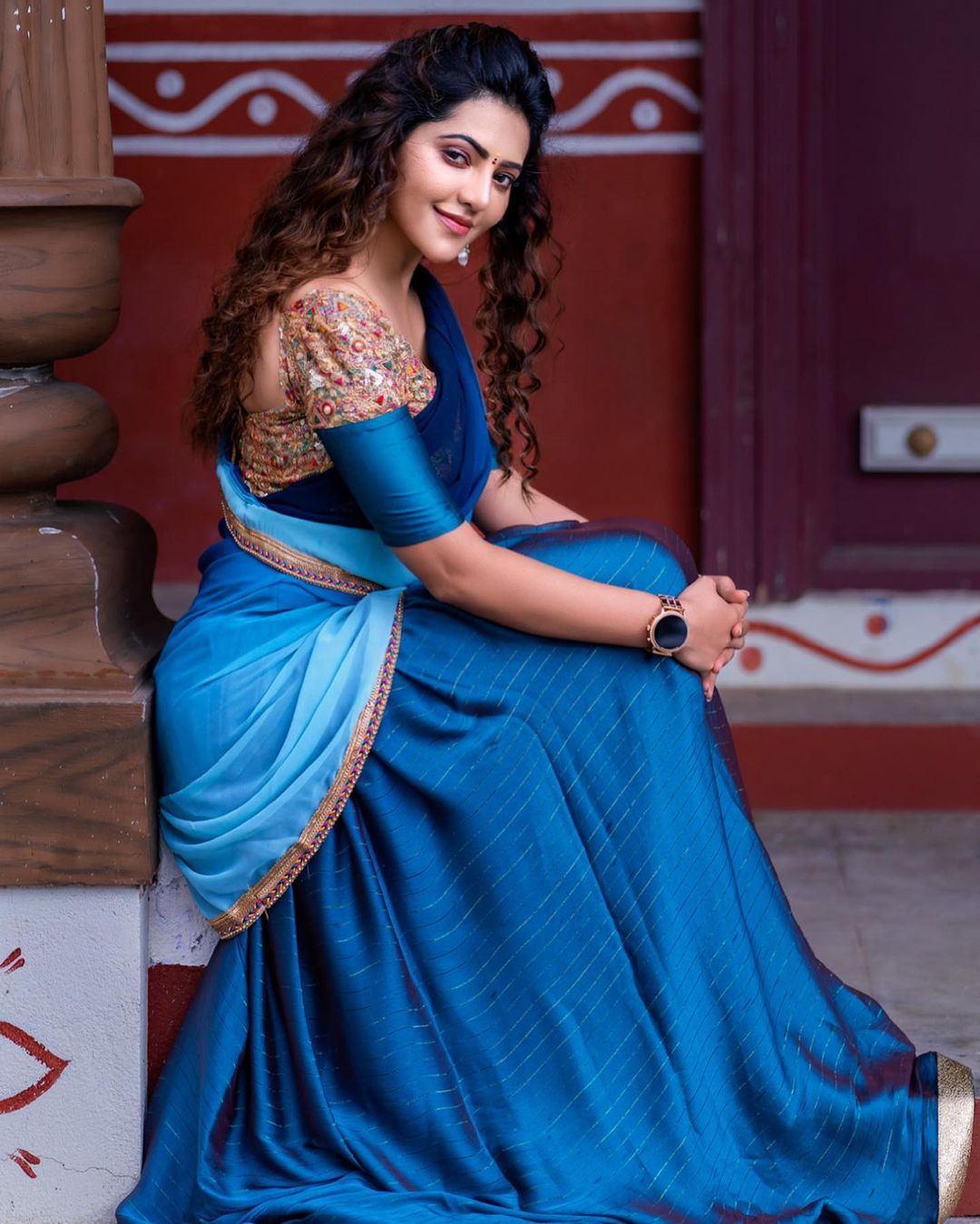 Athulyaa Ravi | చీరకట్టులో తళుక్కుమన్న అందాల అతుల్య రవి..-Namasthe ...